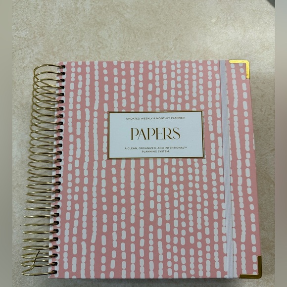 Papers by Jessica Ann | Office | New Undated Weekly And Monthly Budget ...